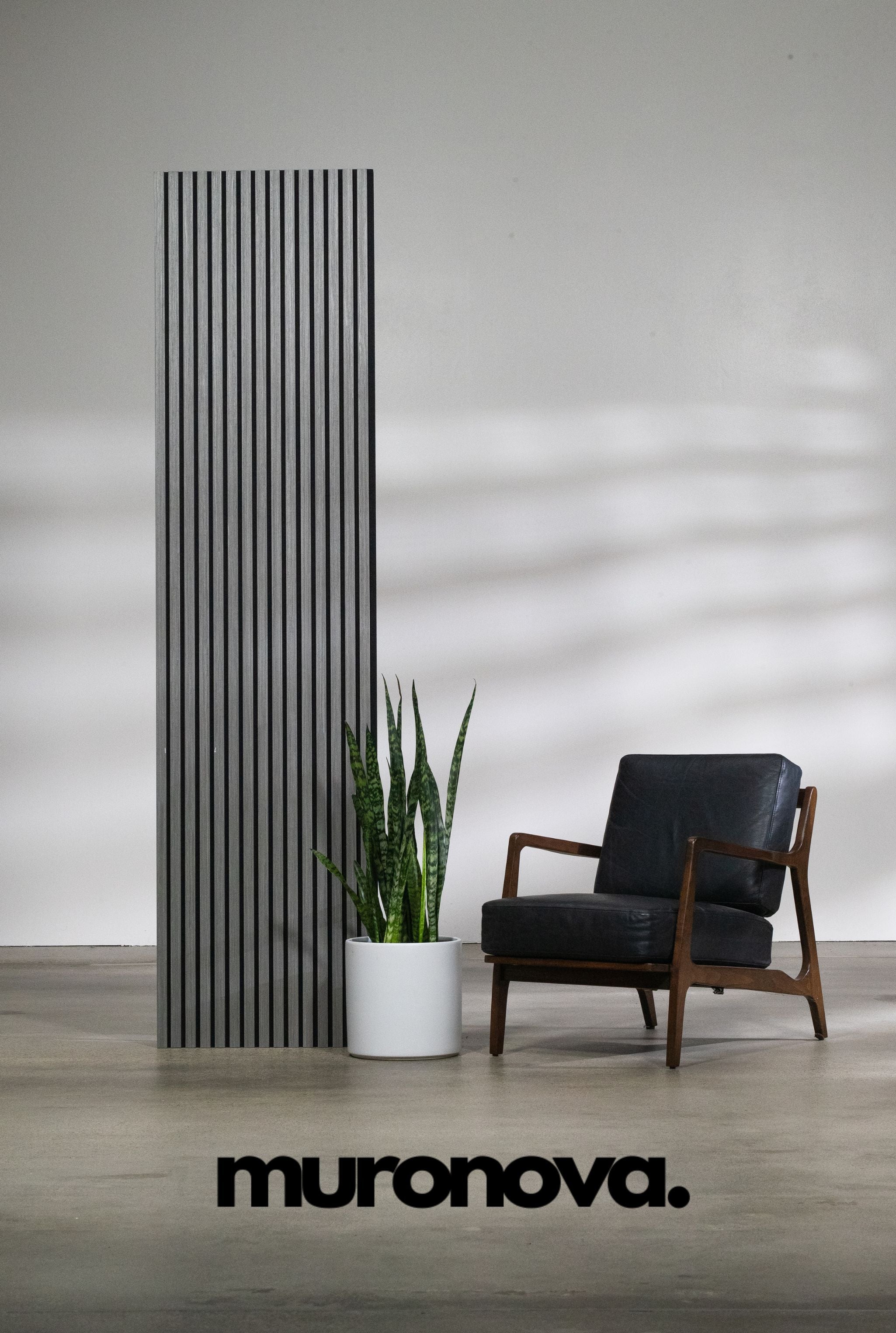Silver Oak Luxury Slat Wall Enhancer Panel – Muronova