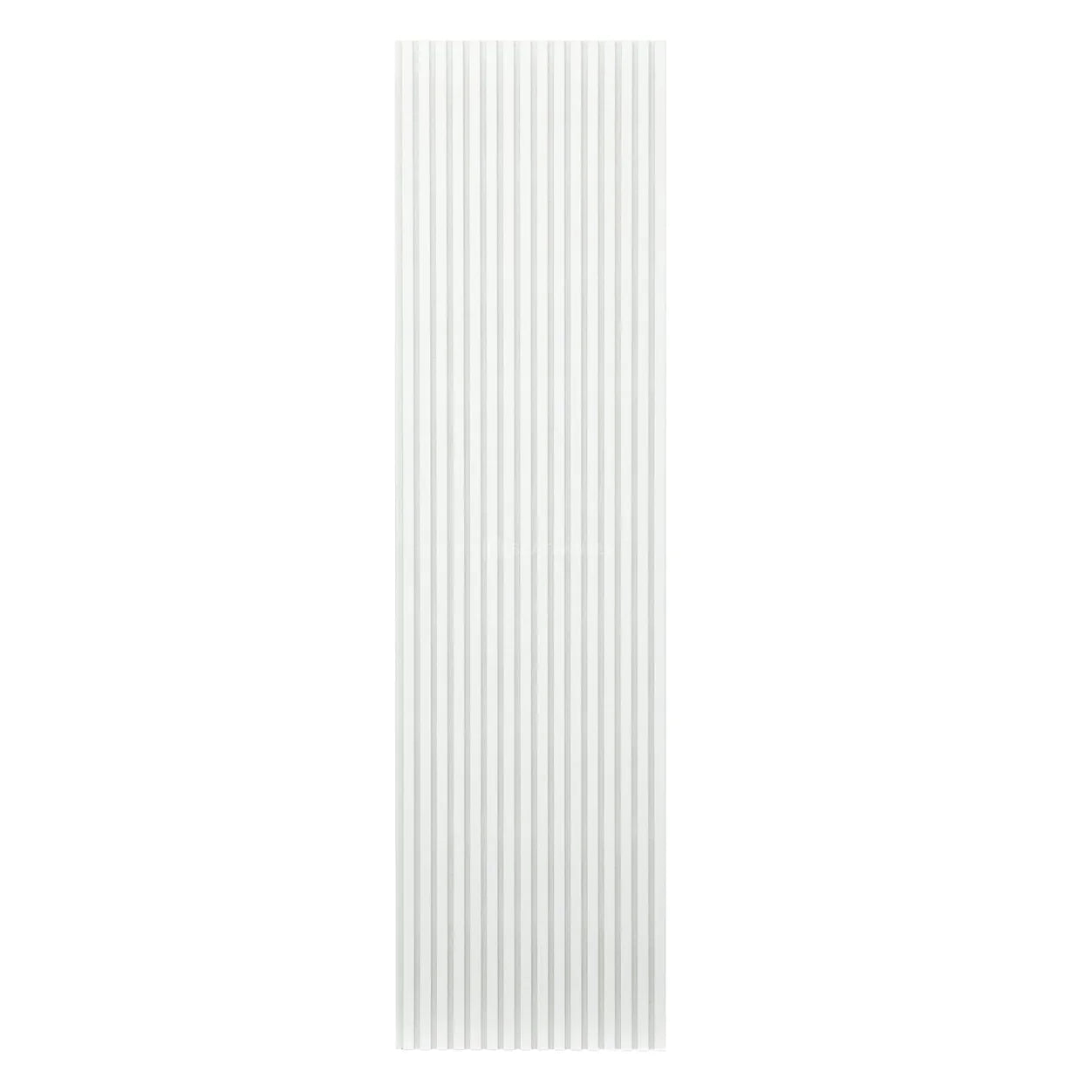 MURONOVA | White | Acoustic Wood Wall Panels | Soundproof Slat Wall Pa ...